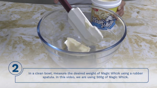 MAGIC WHIZK Instant Whipping Cream 1Kg with Free Piping Tip