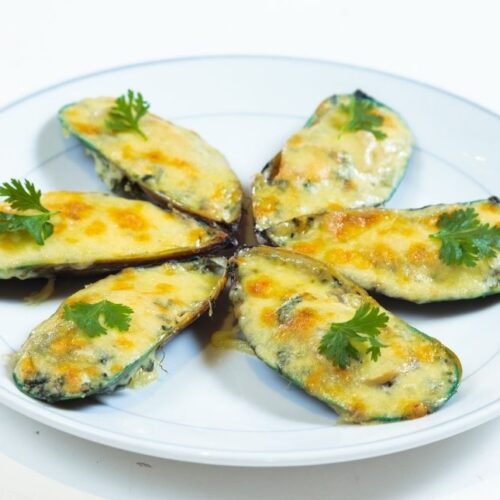 Baked Tahong With Cheese and Garlic Recipe - HICAPS Mktg. Corp.