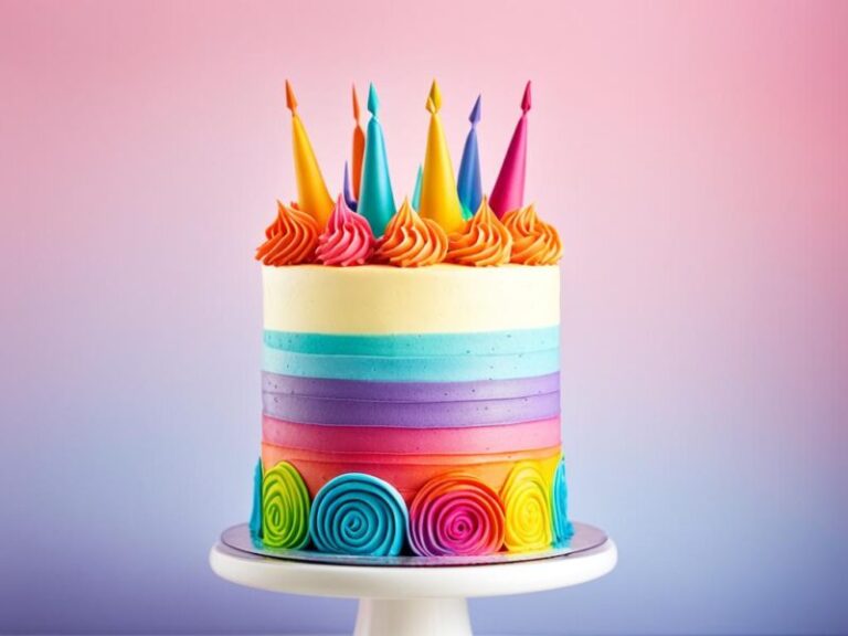 Colorful Rainbow Cake Design Ideas & Tips